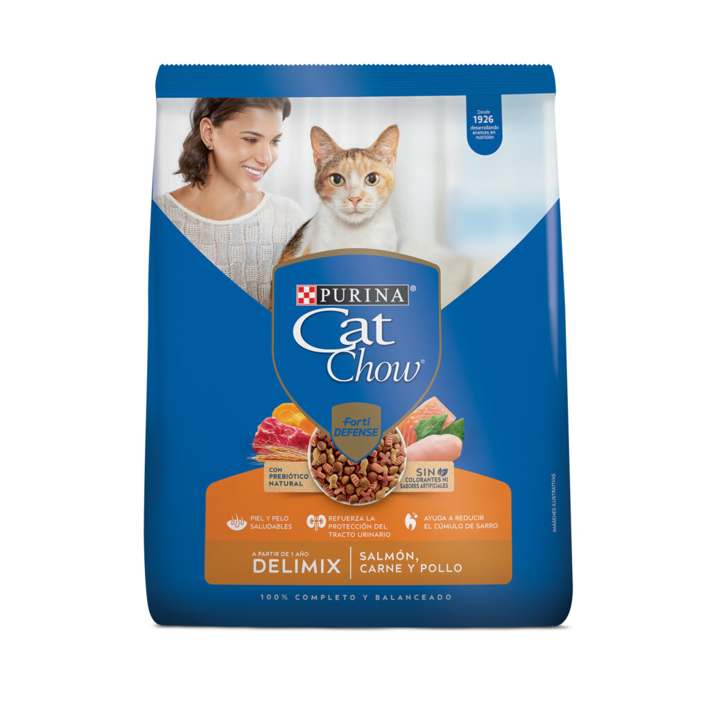 CAT CHOW ADULT DELIMIX-PESC-CARN X 500GR – El Ranchero